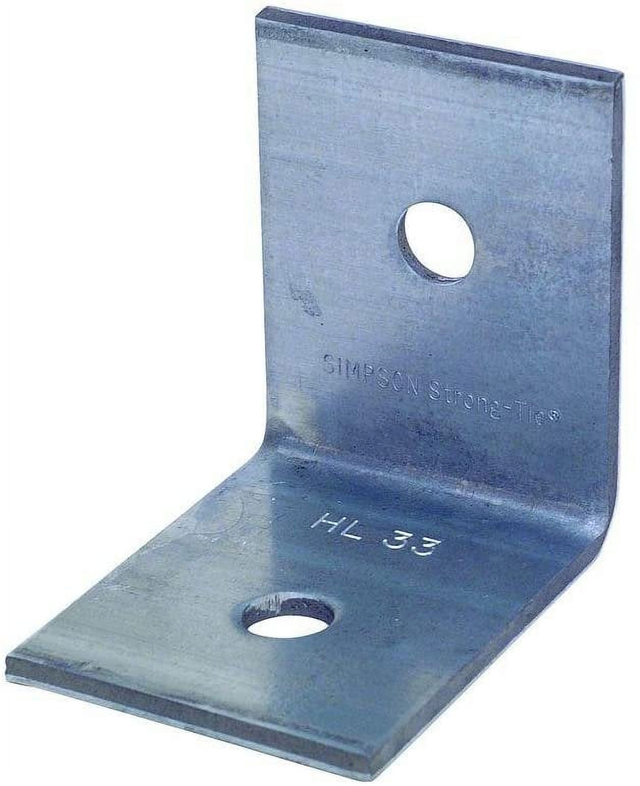 Simpson Strong Tie HL33 7-Gauge 3-Inch by 3-Inch Heavy Angle - Walmart.com