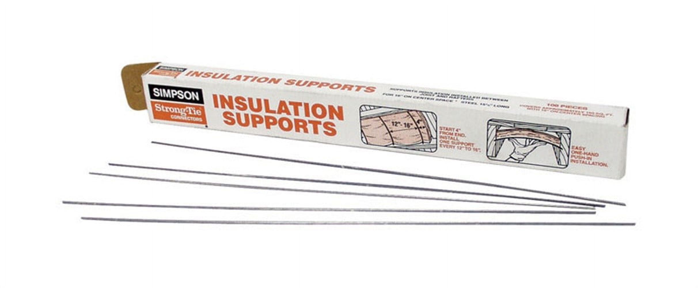 Simpson Strong-Tie Insulation Support IS16-R100 - Steel, Durable - 100 ...