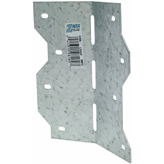 Simpson Strong Tie L50Z ZMAX Galvanized 16-Gauge 5 in. Reinforcing L ...