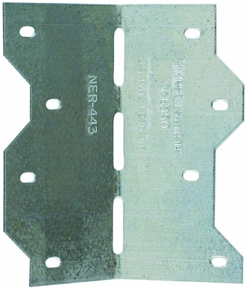 Simpson Strong-Tie Adjustable L-Angle Bracket - 18-Gauge - 4-7/8 In, 1 ...