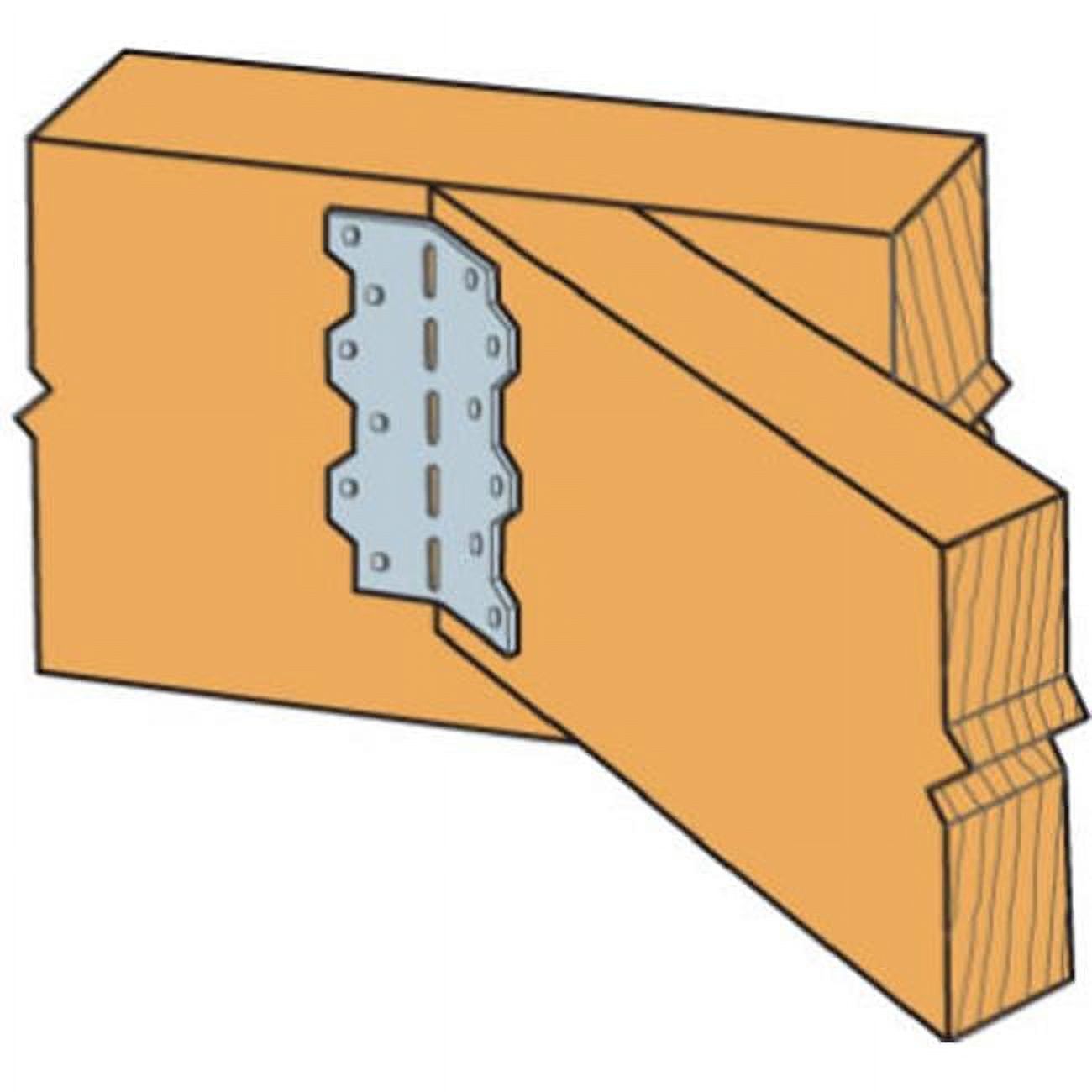 Simpson Strong Tie LS90 Adjustable L Angle - Walmart.com