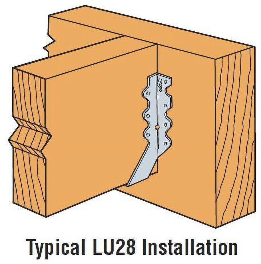 Simpson Strong Tie LU28 2X8 20 Gauge Face Mount Joist Hangers ...