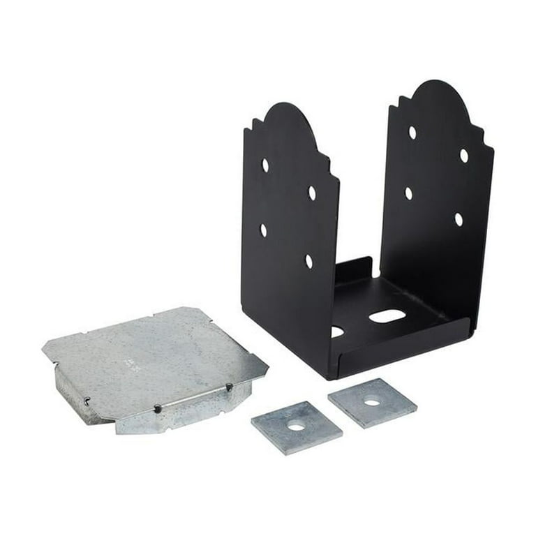 Simpson Strong Tie APVB1010 Black Powder-Coated Post Base, 46% OFF