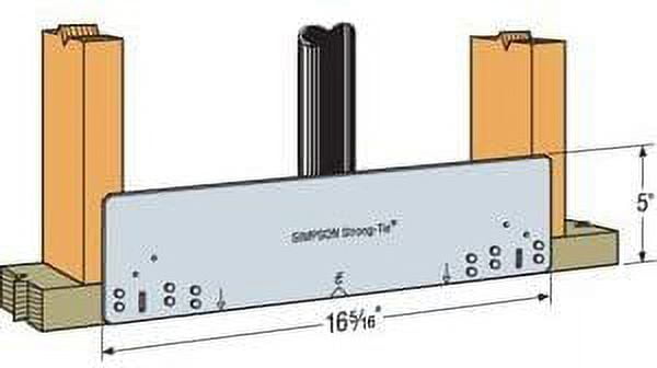Simpson Strong Tie PSPN516Z Z-Max Nail Protection Plate by Simpson ...