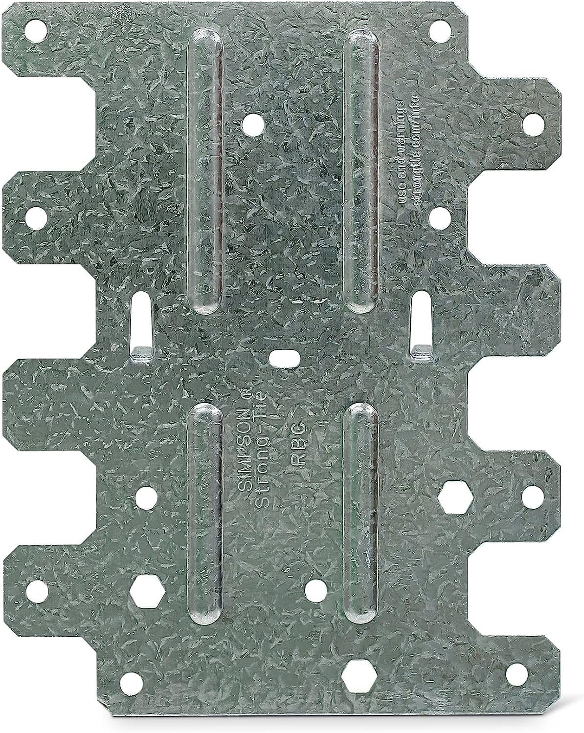 Simpson Strong-Tie RBC 4-1/2 in. x 5-3/4 in. Galvanized Roof Boundary ...