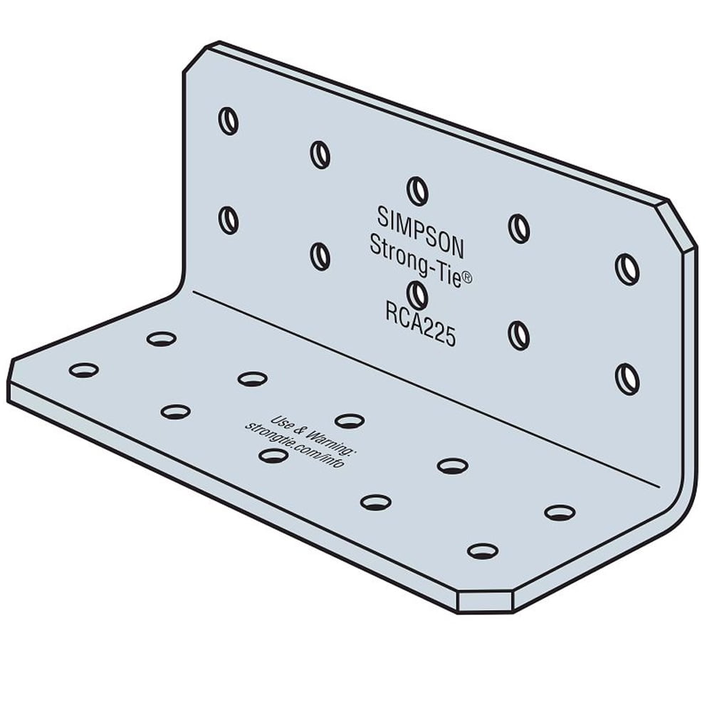 Simpson Strong-Tie RCA225/54-R90 - 2" x 2" x 5" 16Ga Rigid Connector ...