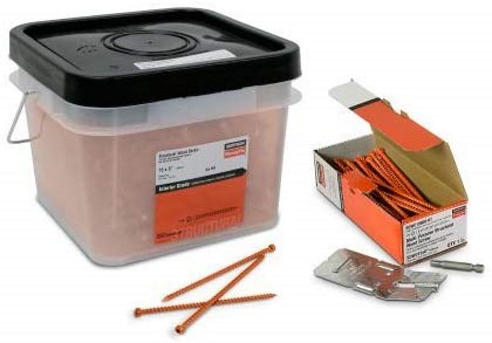 Simpson Strong-Tie SDWC15450B-KT - 4-1/2" T-30 Truss and Rafter Screws ...