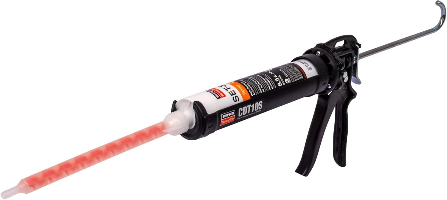 Simpson Strong-Tie SET-XP10 Set-XP 8.5-oz. High-Strength Epoxy Adhesive ...