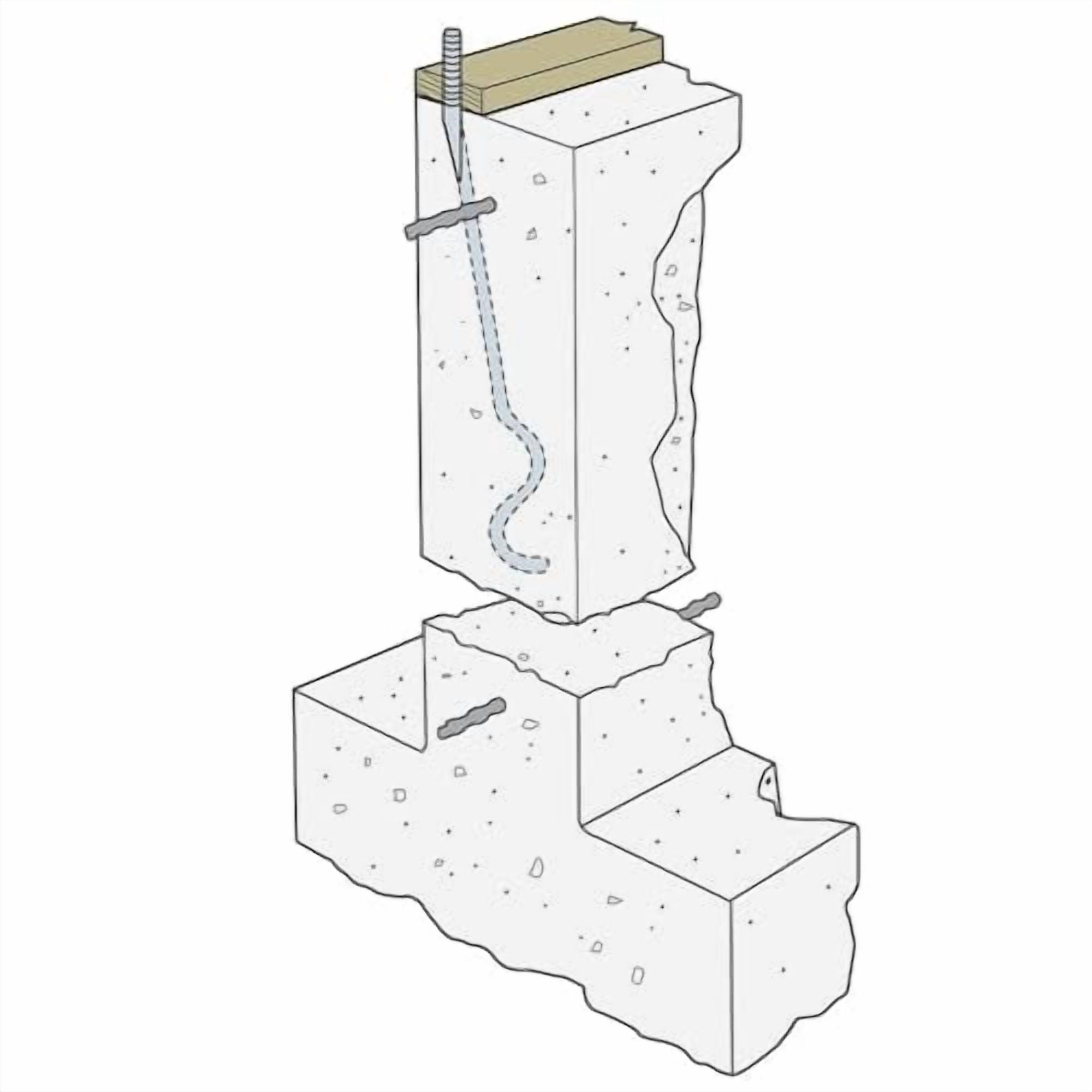 Simpson Strong-Tie SSTB28 SSTB 7/8 in. x 29-7/8 in. Anchor Bolt - Walmart.com