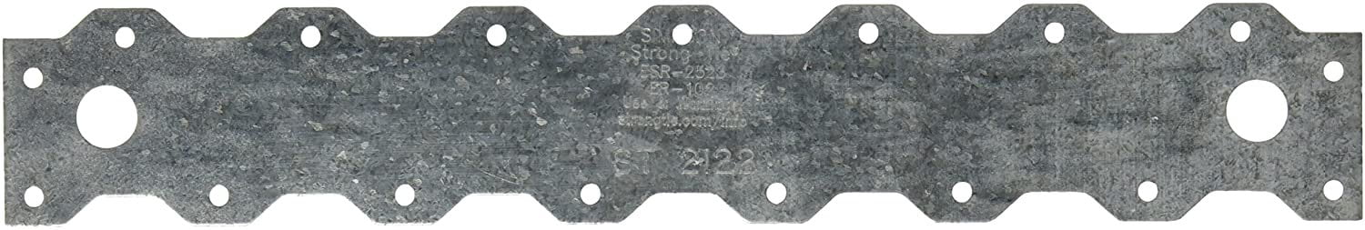 Simpson Strong Tie ST2122 20-Gauge 12-16/16-Inch Strap Tie - Walmart.com
