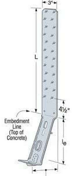Simpson Strong-Tie STHD14 Strap Tie Holdown, Structural Straps, 14 ...