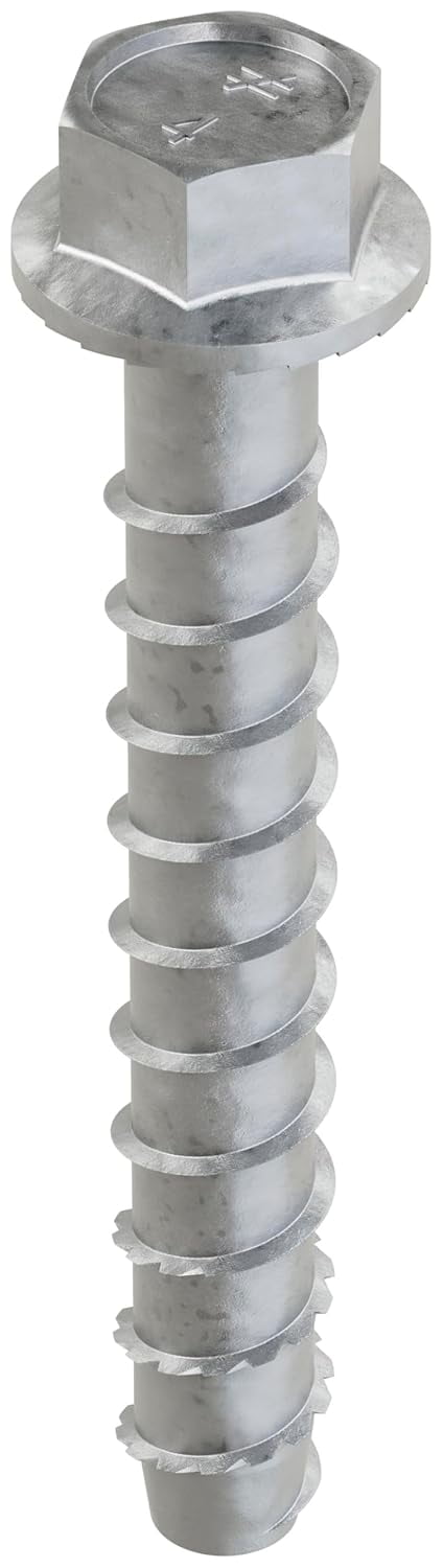 Simpson Strong-Tie THD50400HMG Titen HD 1/2 in. x 4 in. Mechanically ...