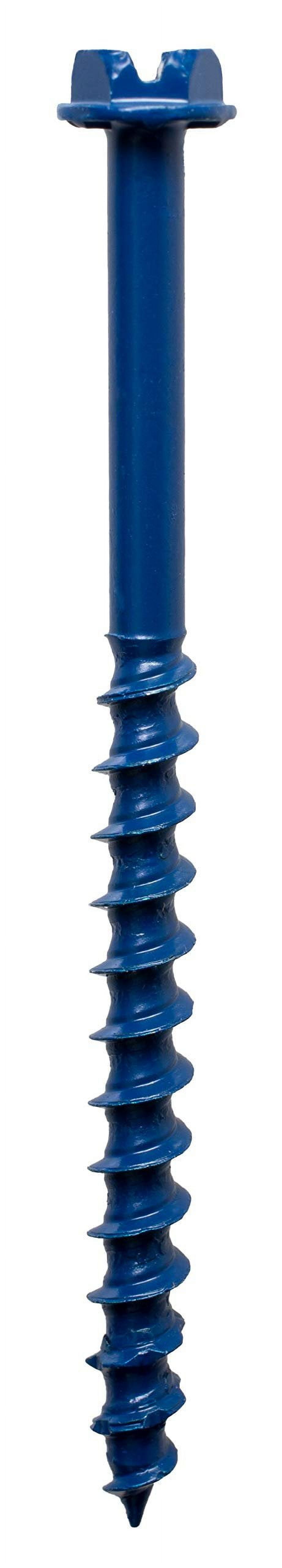 Simpson Strong Tie TNT25134HC8 1/4 in. x 1-3/4 in. Hex Head Titen Turbo ...