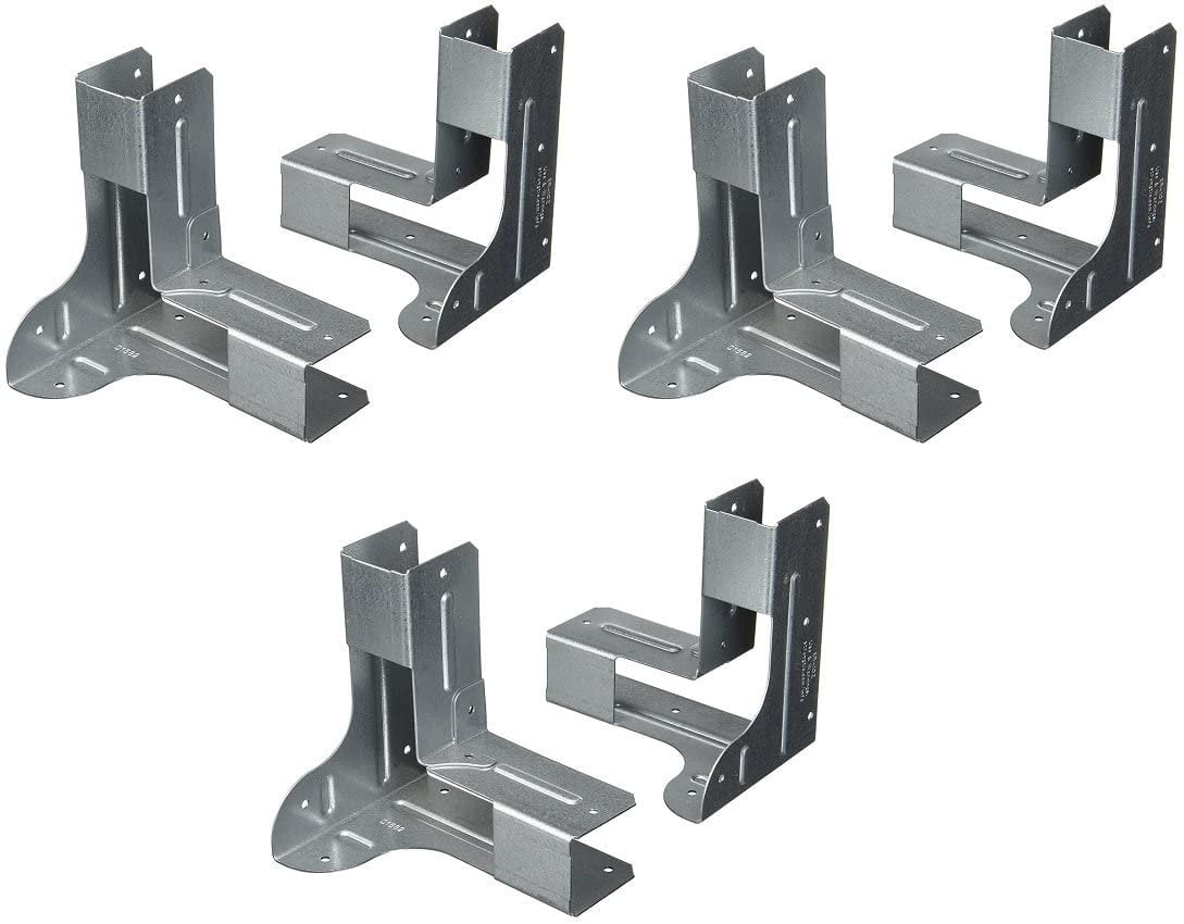 Simpson Strong-Tie WBSK 2x4, Workbench Shelving Bracket 3 Count per ...