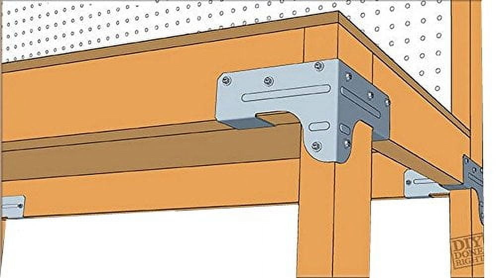 Simpson Strong-Tie WBSK - Workbench and Shelving Hardware Kit - Walmart.com