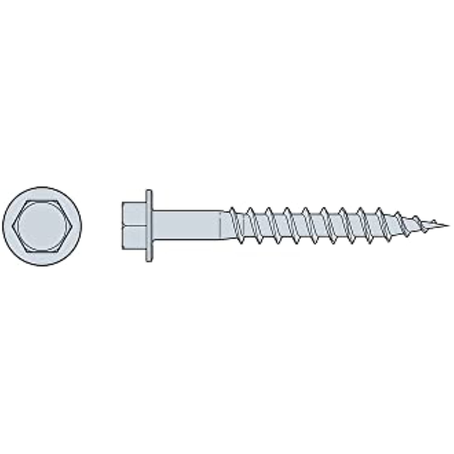 Simpson Structural Screws SD10112R100 No.(10x1-1/2") Structural ...