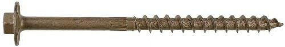 Simpson Structural Screws SDWH19400DB-R50 .19-Inch by 4-Inch with 5/16 ...