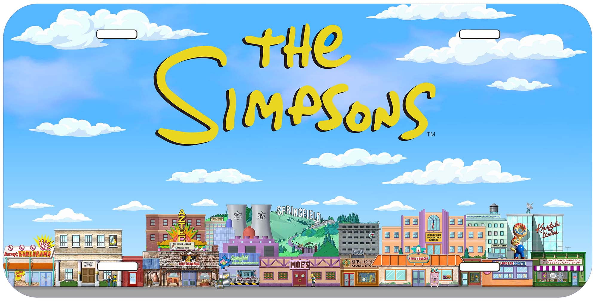 Simpson TAG05 Novelty Car Auto License Plate - Walmart.com