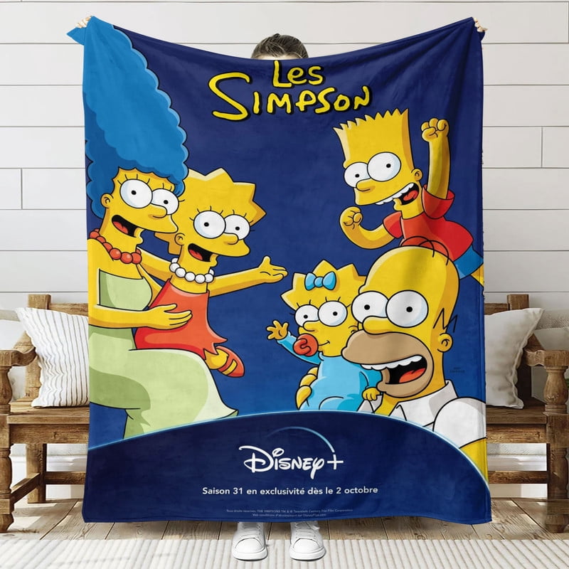 Simpson Throw Blanket Gifts for Fans Lover Girls Boys Women Present ...