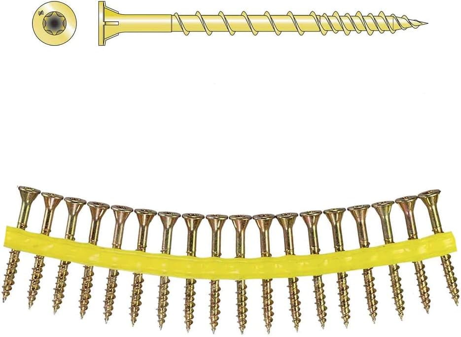 Simpson WSV212S Quik Drive WSV SUBFLOOR Screws, 9 x 2-1/2-inch, (1,500 ...