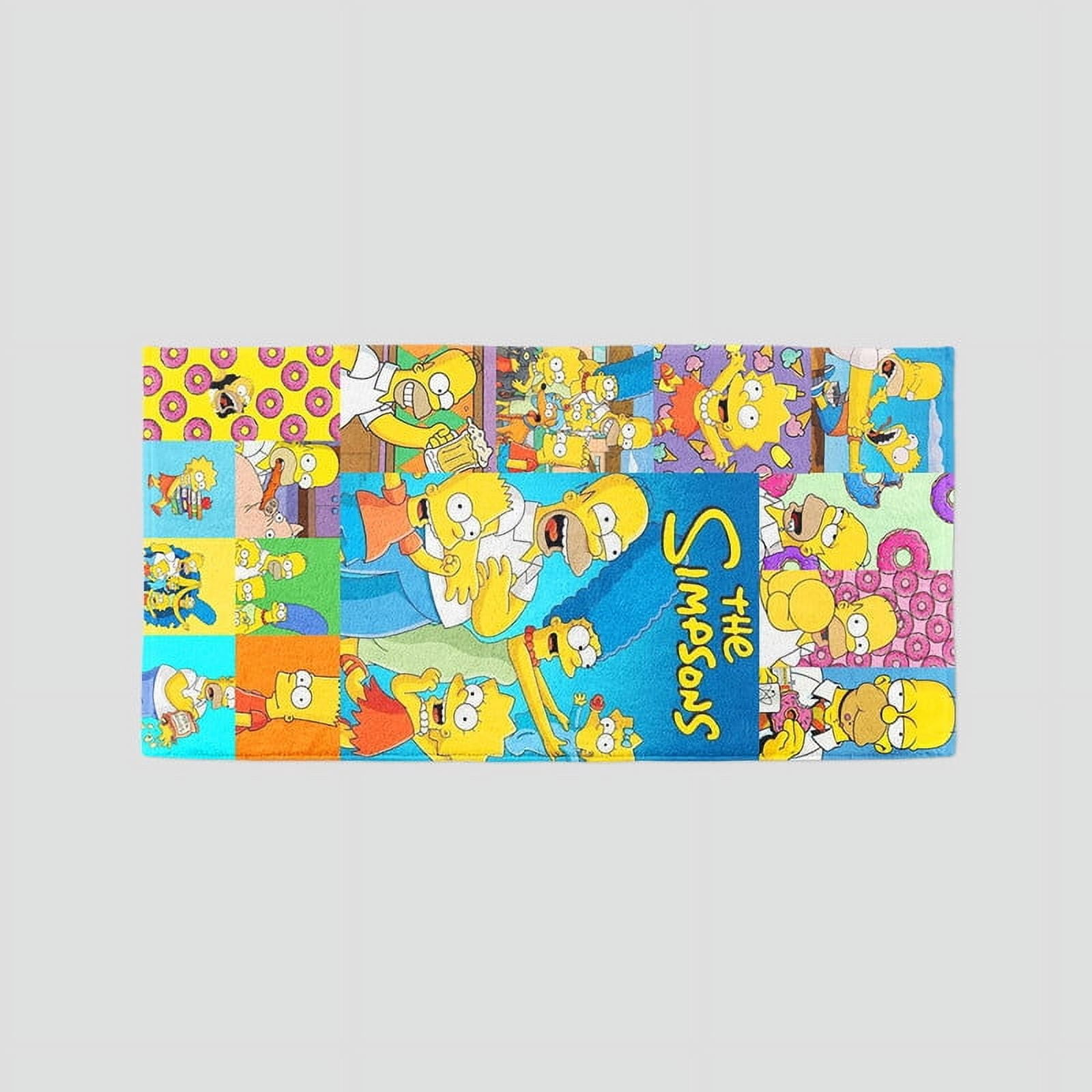Simpson designed a double-sided towel, a personalized gift for Simpson ...
