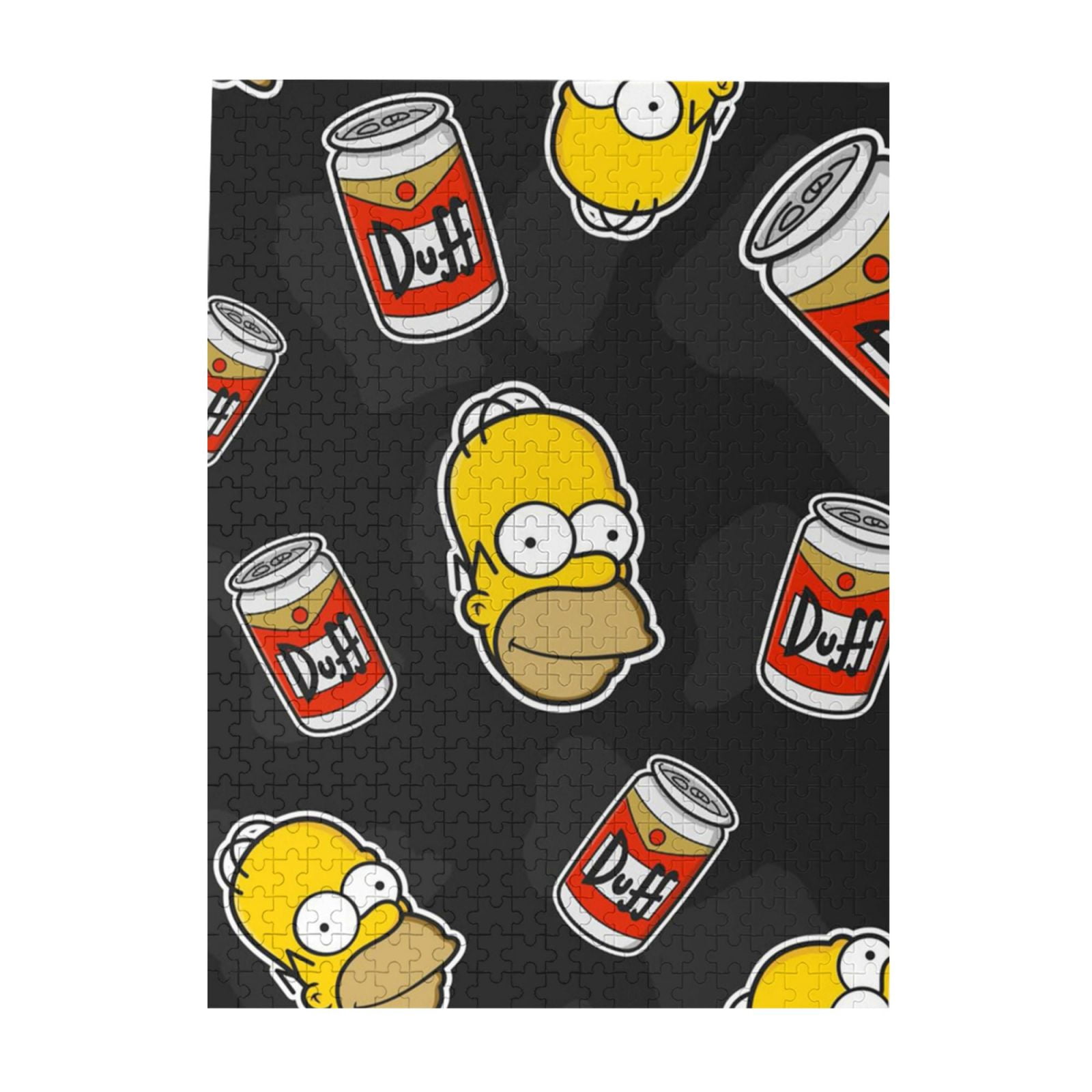 Simpsons 500 Pieces Wooden Jigsaw Puzzle Intellectual Game For Adults ...