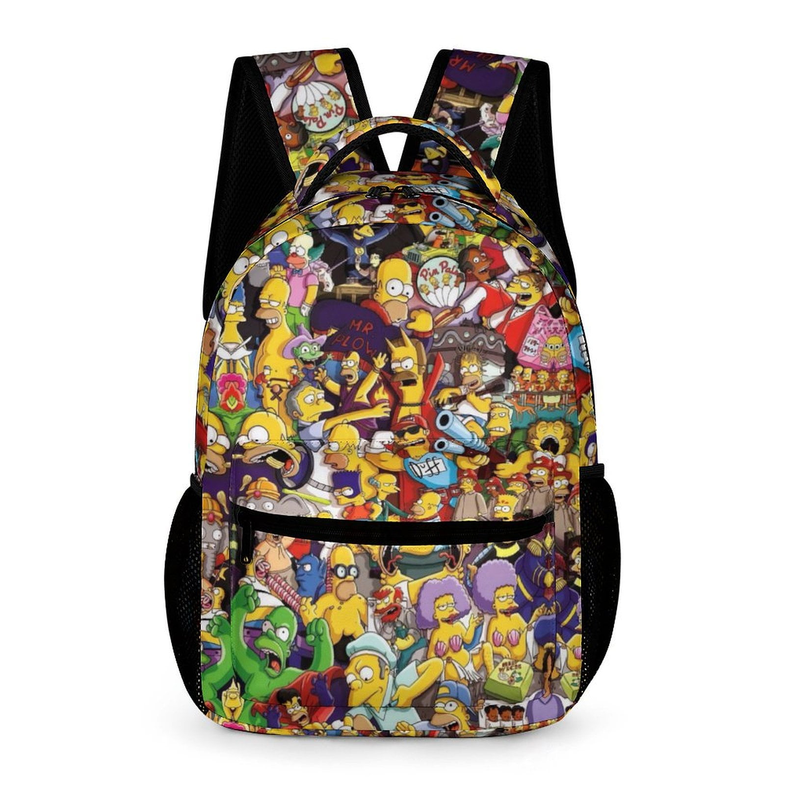 Simpsons Backpack For Girls Boys， Aesthetic Lightweight Laptop Daypack ...