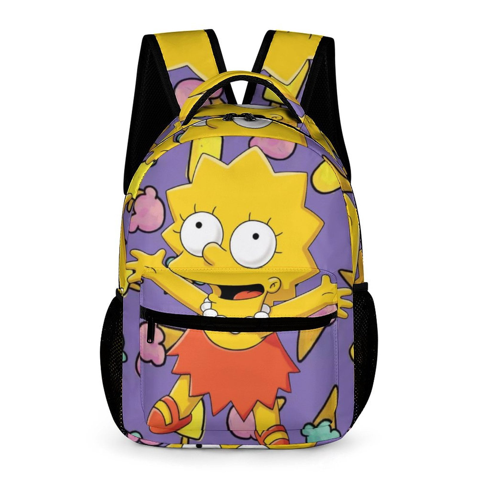 Simpsons Backpacks Cute School Bag Bookbag Casual Daypack Outdoor ...
