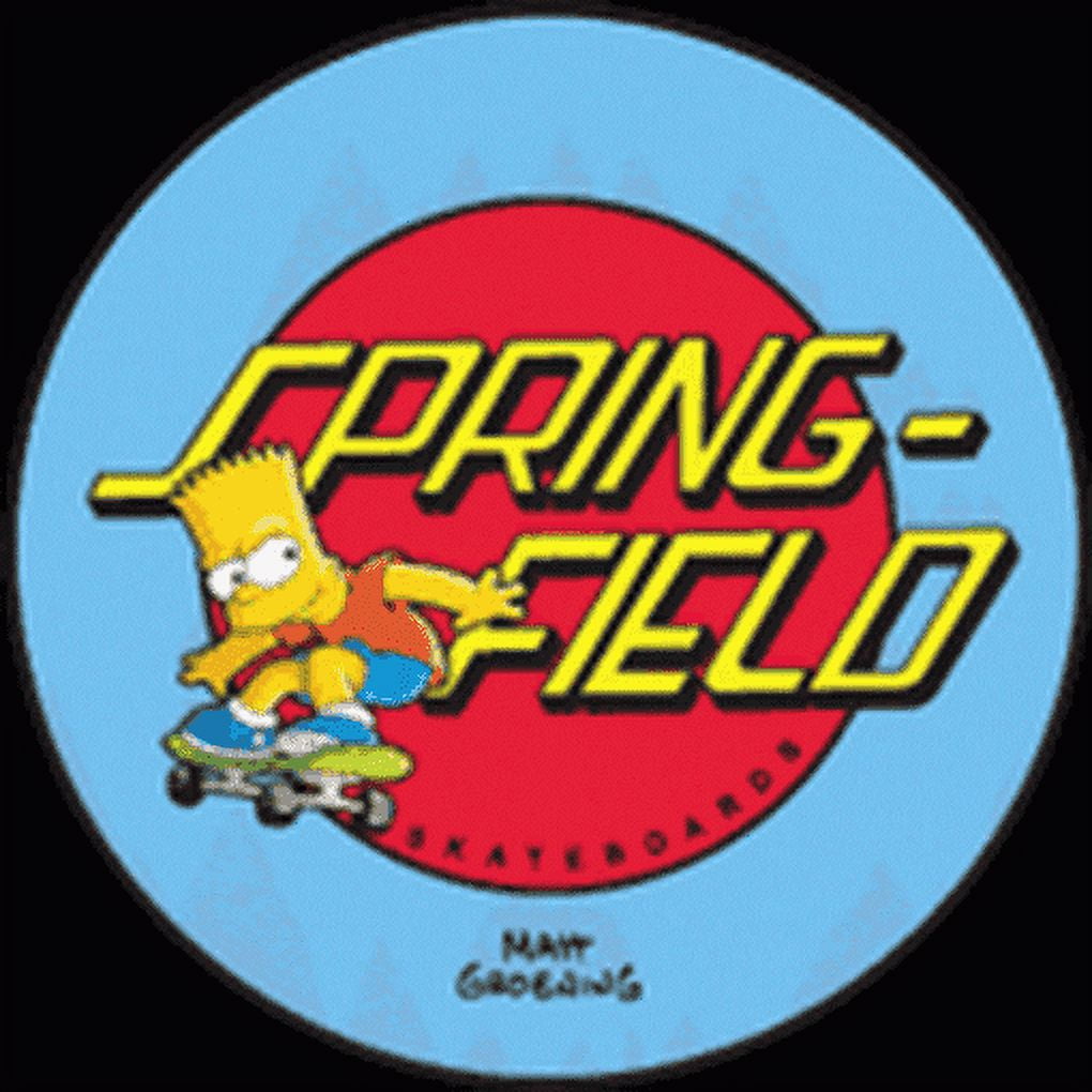 Simpsons Bart Springfield Button SB3312 - Walmart.com