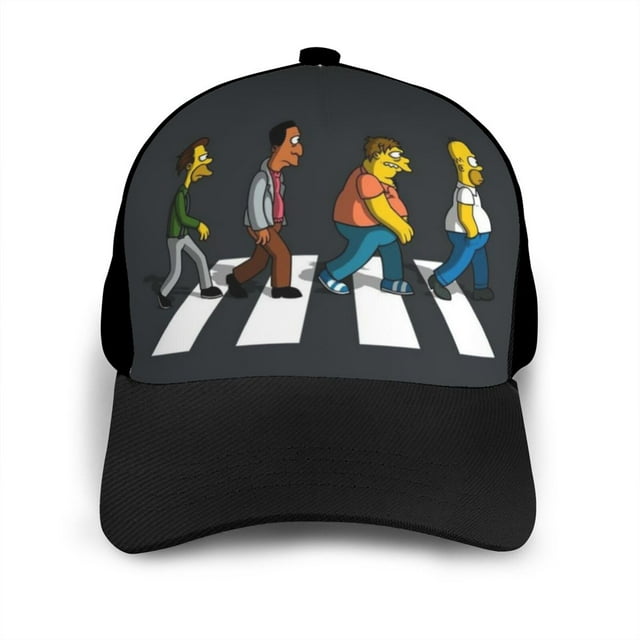 Simpsons Baseball Cap Adjustable Unisex Dad Hat Men Women Printed ...