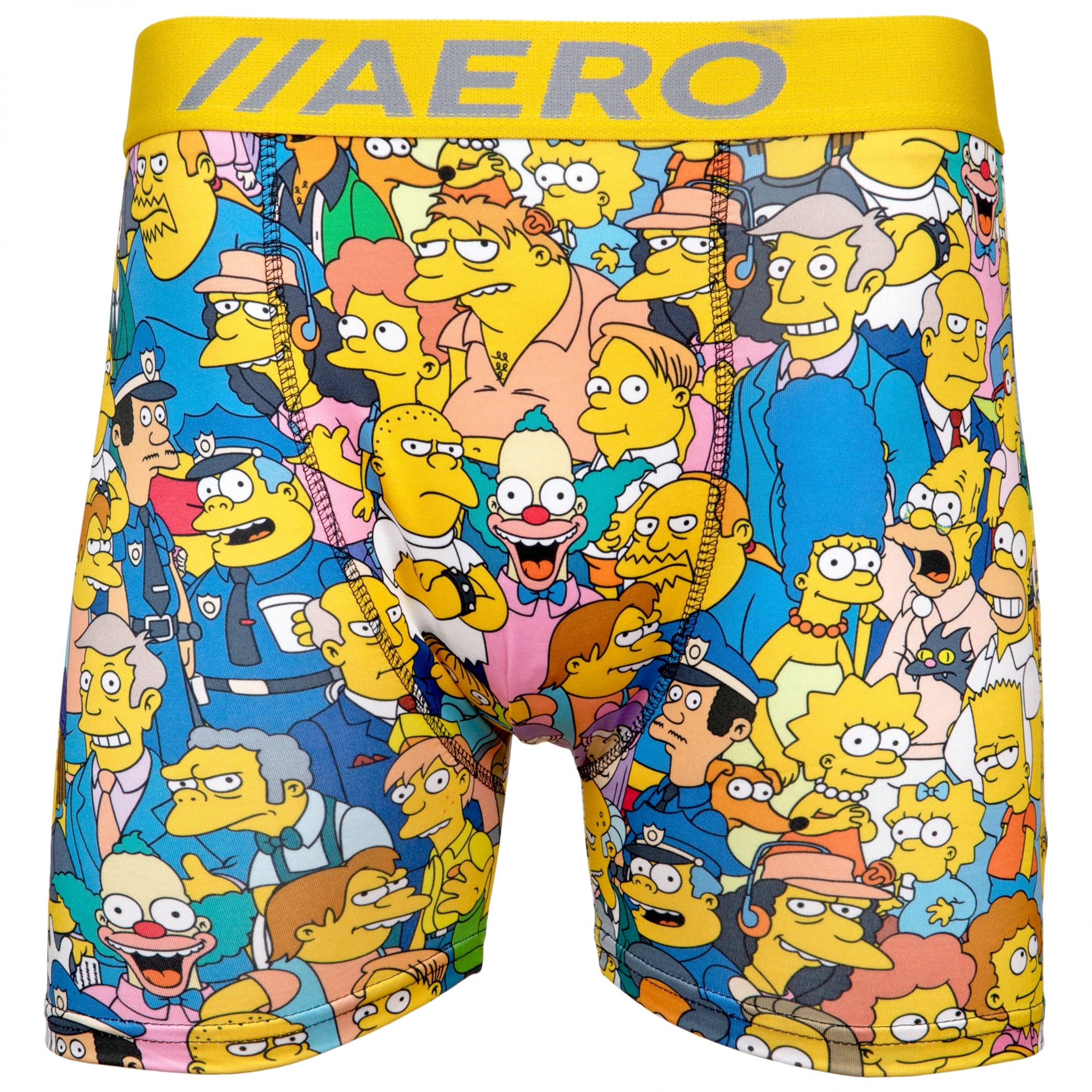 Aeropostale Limited Edition The Simpsons Performance Men's Boxer Briefs ...