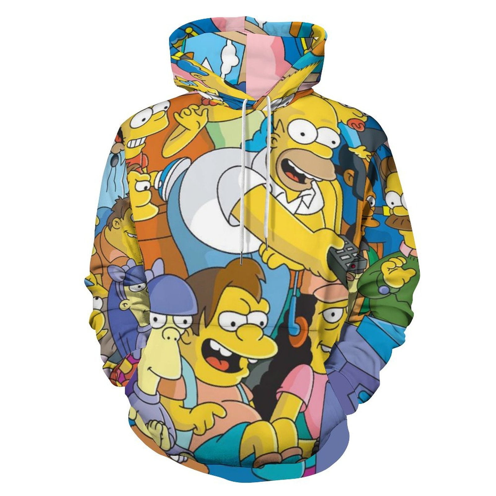 The Simpsons Character Fashion Hoodies Sweatshirts For Mens And Womens ...