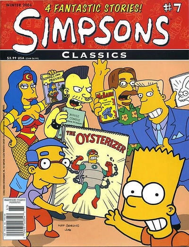 Simpsons Classics #7 (Newsstand) VF ; Bongo Comic Book - Walmart.com