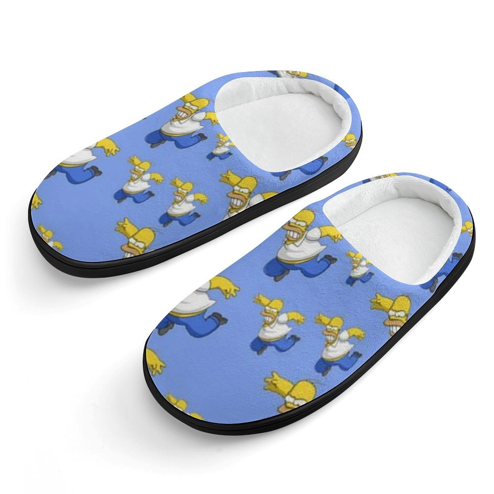 The Simpsons Comedy Winter Plush Slippers for Boys Girls Soft Warm ...