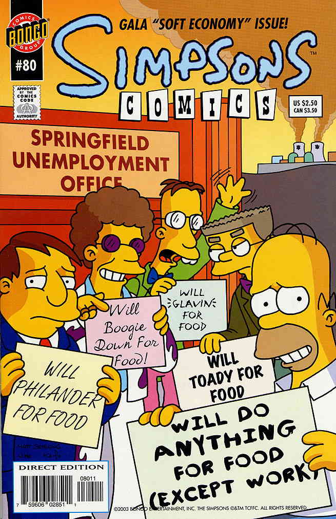 Simpsons Comics #80 VF ; Bongo Comic Book - Walmart.com