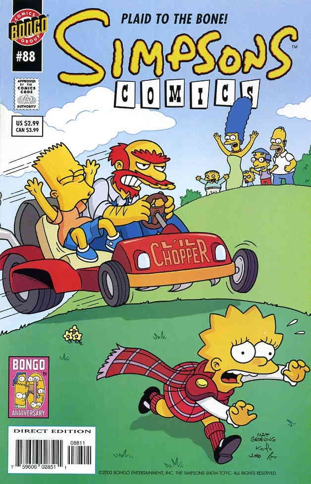 Simpsons Comics #88 VF ; Bongo Comic Book - Walmart.com