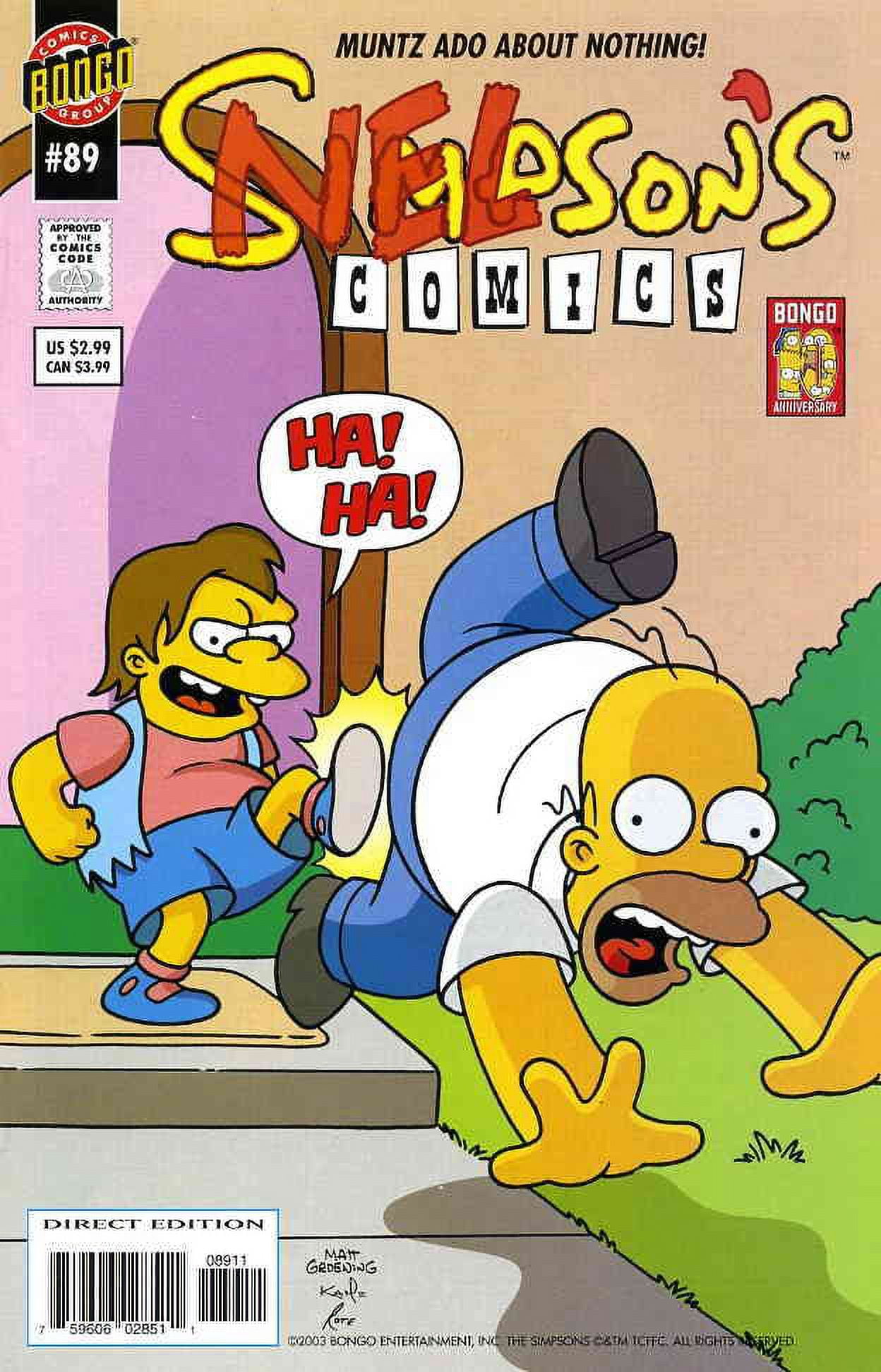 Simpsons Comics #89 VF ; Bongo Comic Book - Walmart.com