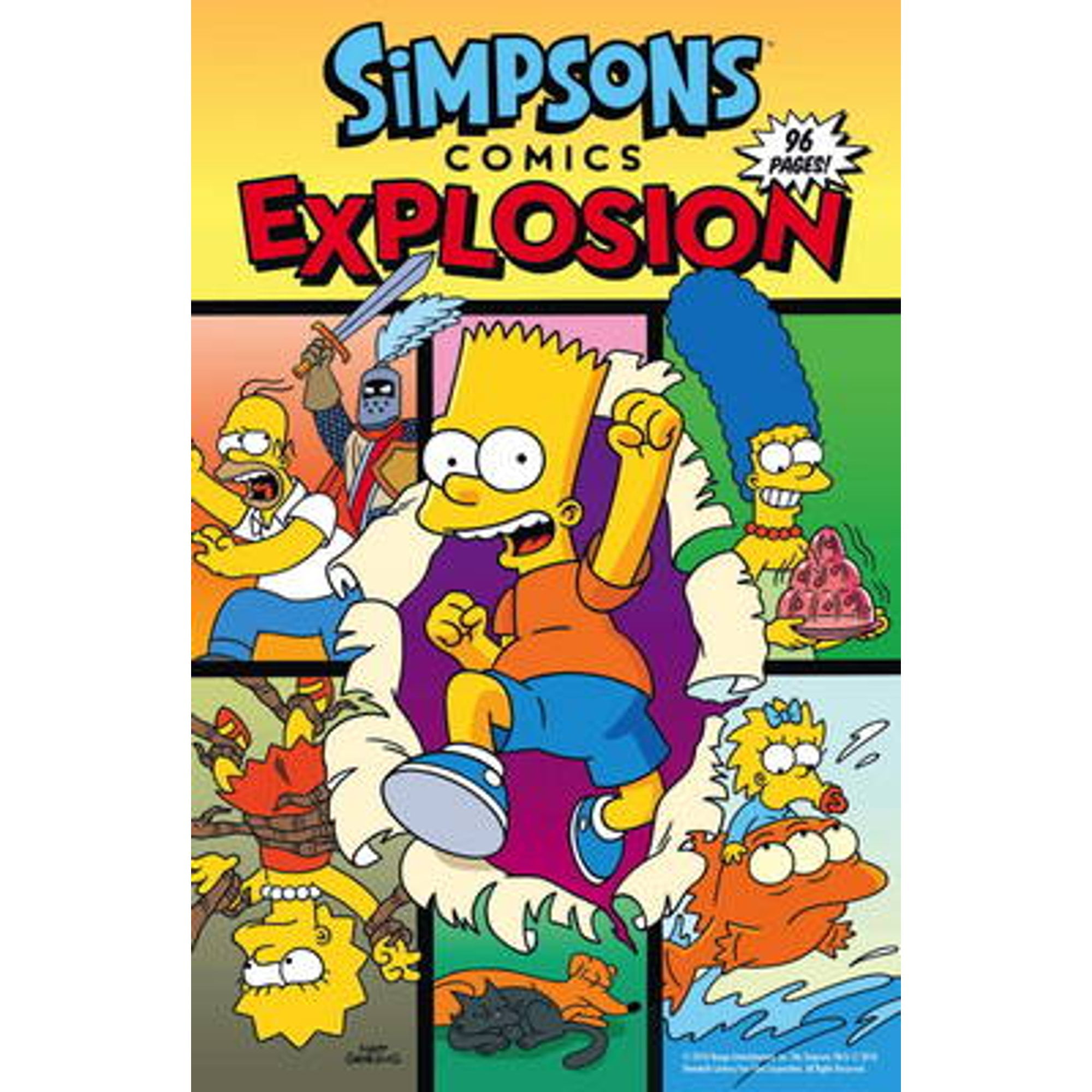 Pre-Owned Simpsons Comics - Explosion (Paperback 9781785651786) by Matt ...