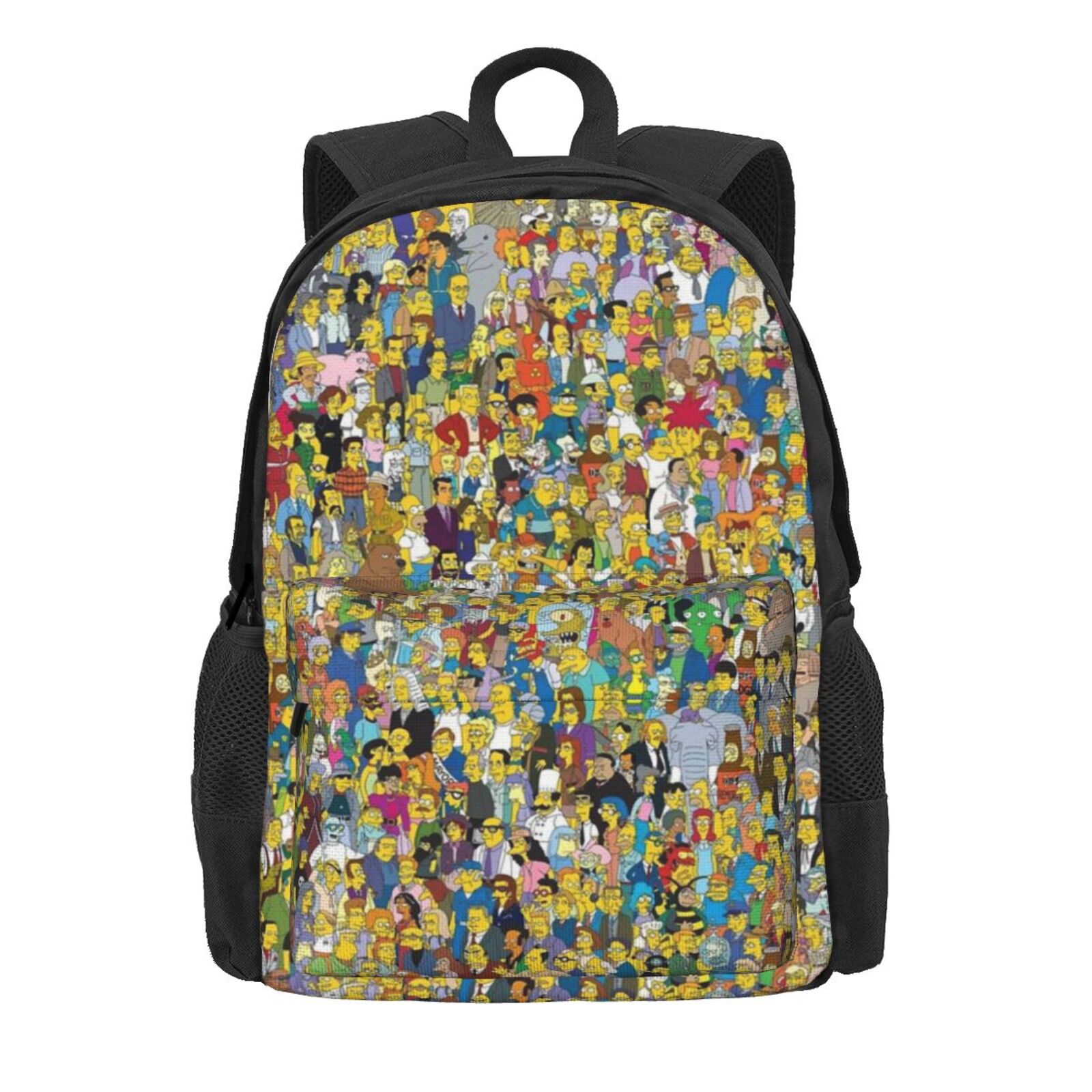 Simpsons Daypack Large Capacity Casual Travel Backpack Stylish Rucksack ...