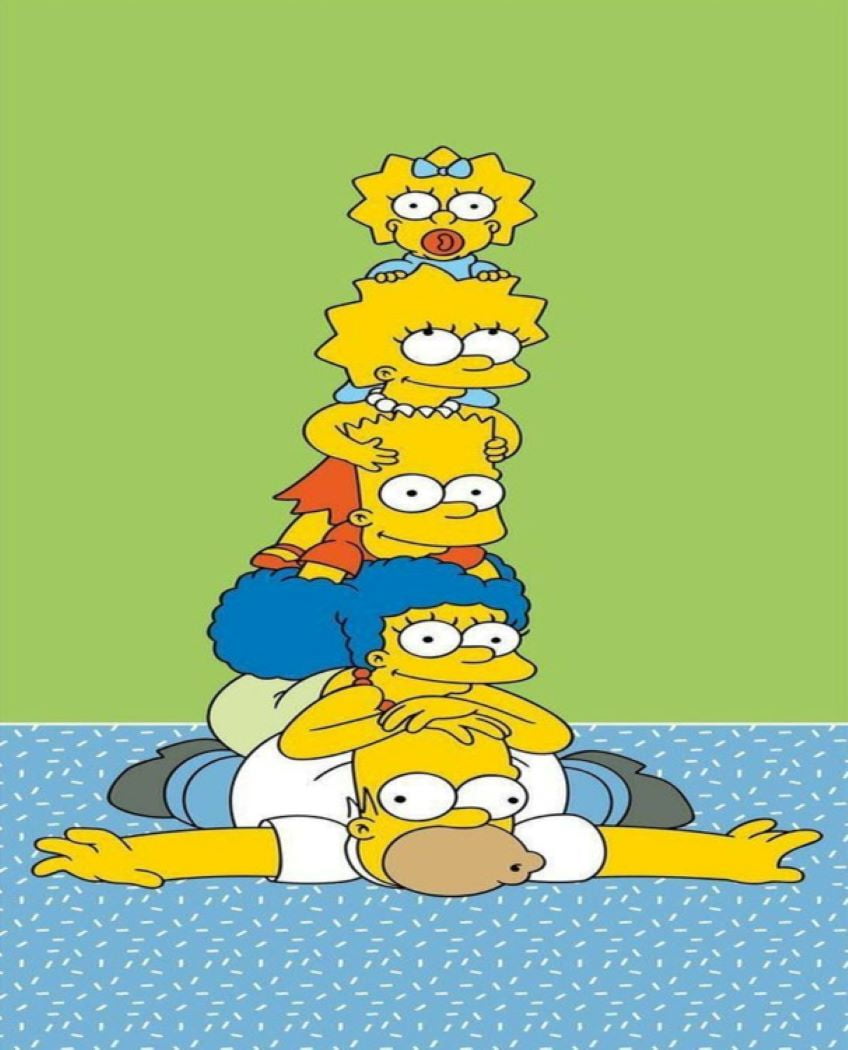 The Simpsons Diamond Art Painting Kits - Full Drill Diamond Dots ...