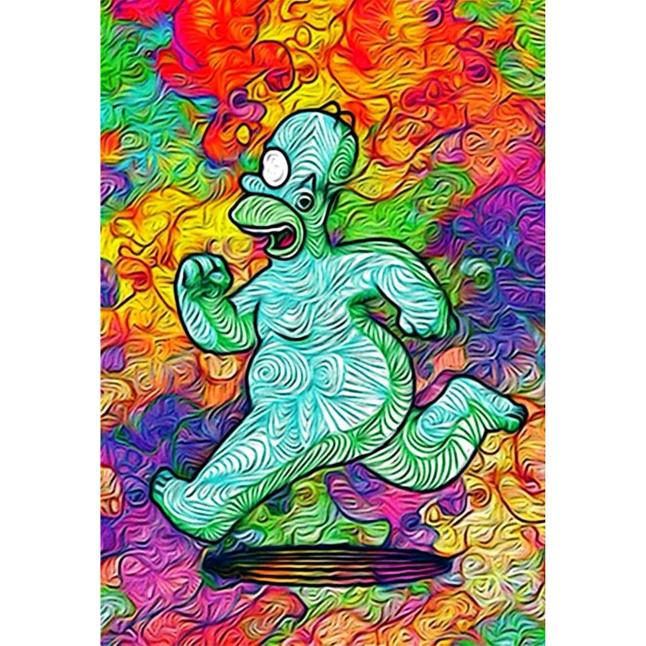 The Simpsons Diamond Painting Set (for Adults) 5D DIY Anime Diamond Art ...