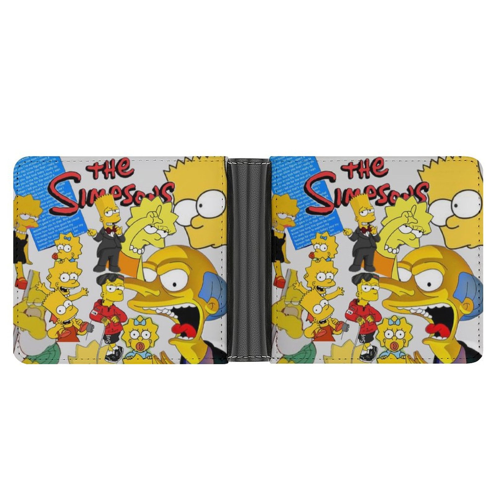 Simpsons Fashion Bifold Wallet Large Capacity Slim Minimalist Purse for ...