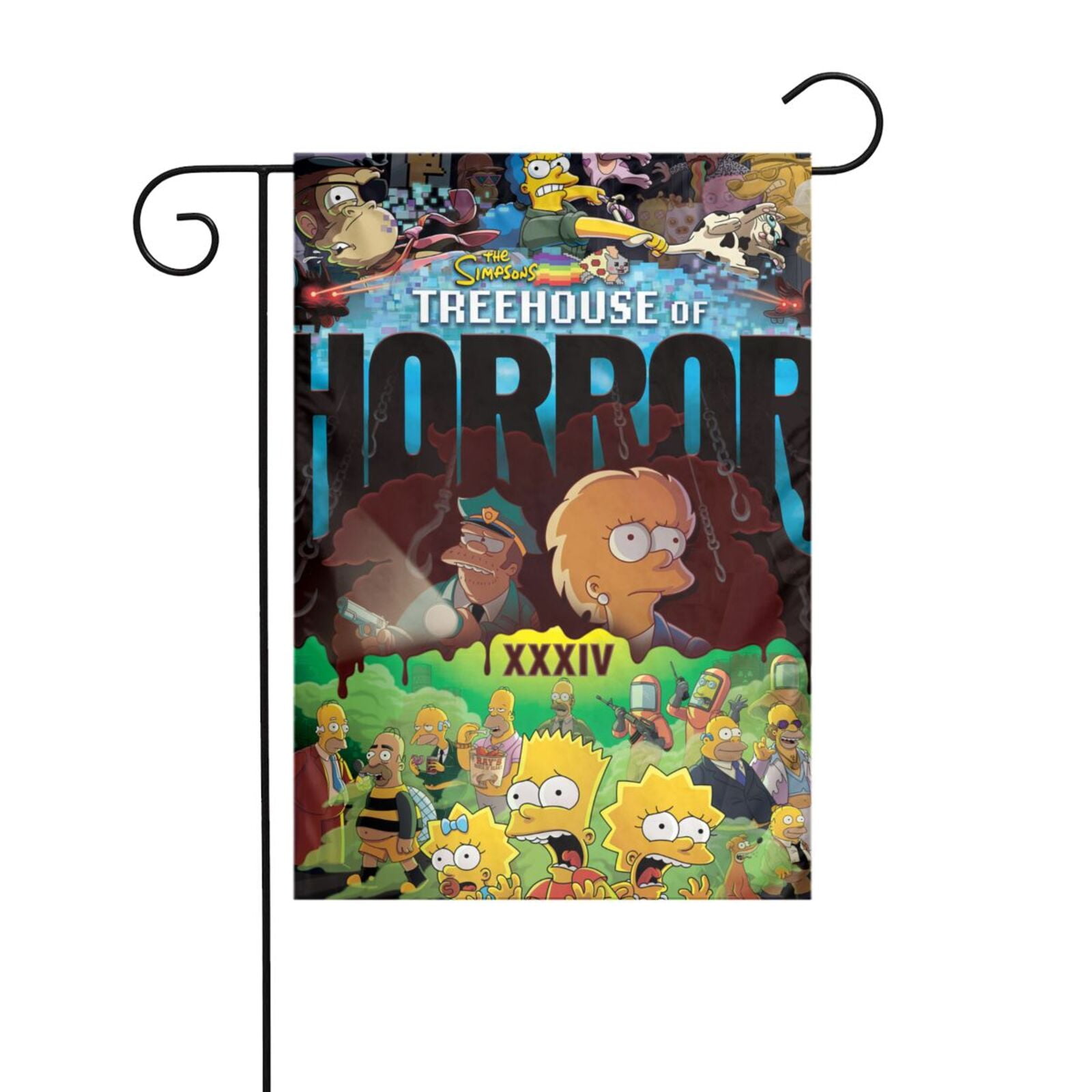 Simpsons Garden Flags for Outside Graphic Garden Flag 12 x 18 Inch ...