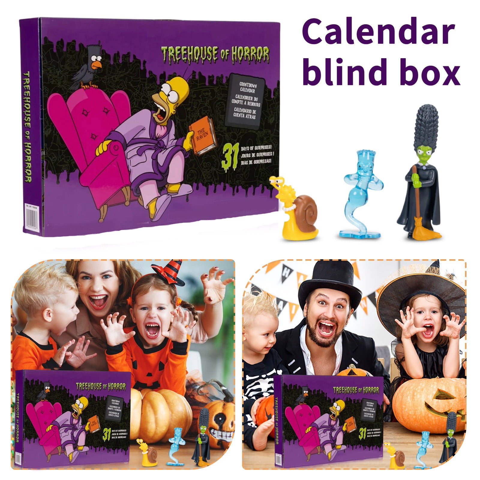 The Simpsons Halloween Advent Calendar Treehouse of Horror Advent ...