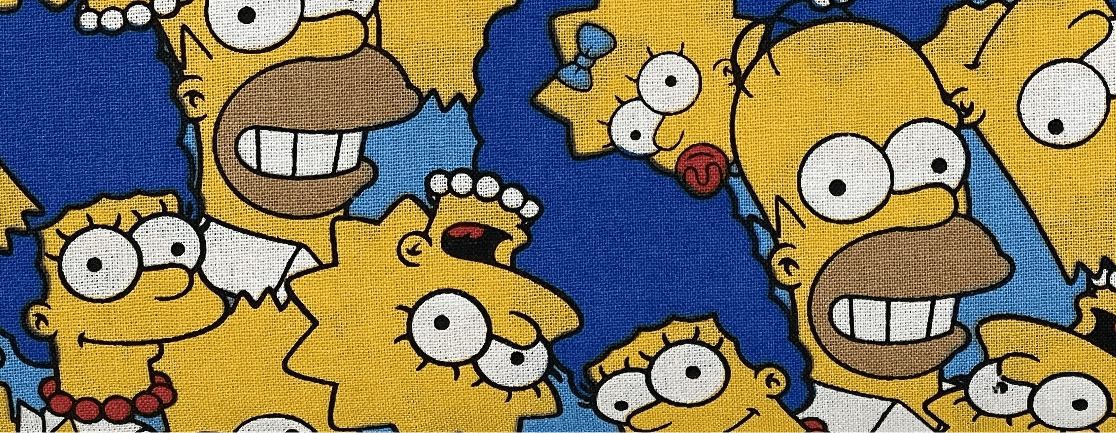 Simpsons Head Toss Fabric - Walmart.com