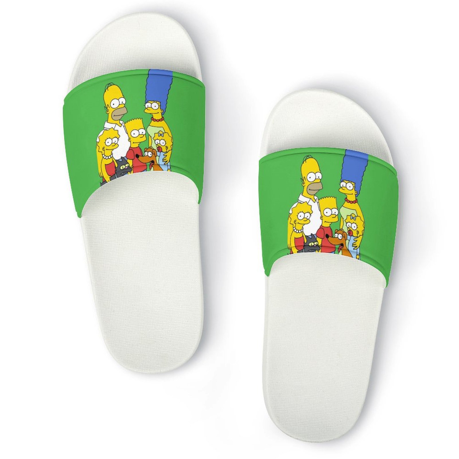 Simpsons Home Slippers Unisex House Sandals Breathable PVC Slides for ...