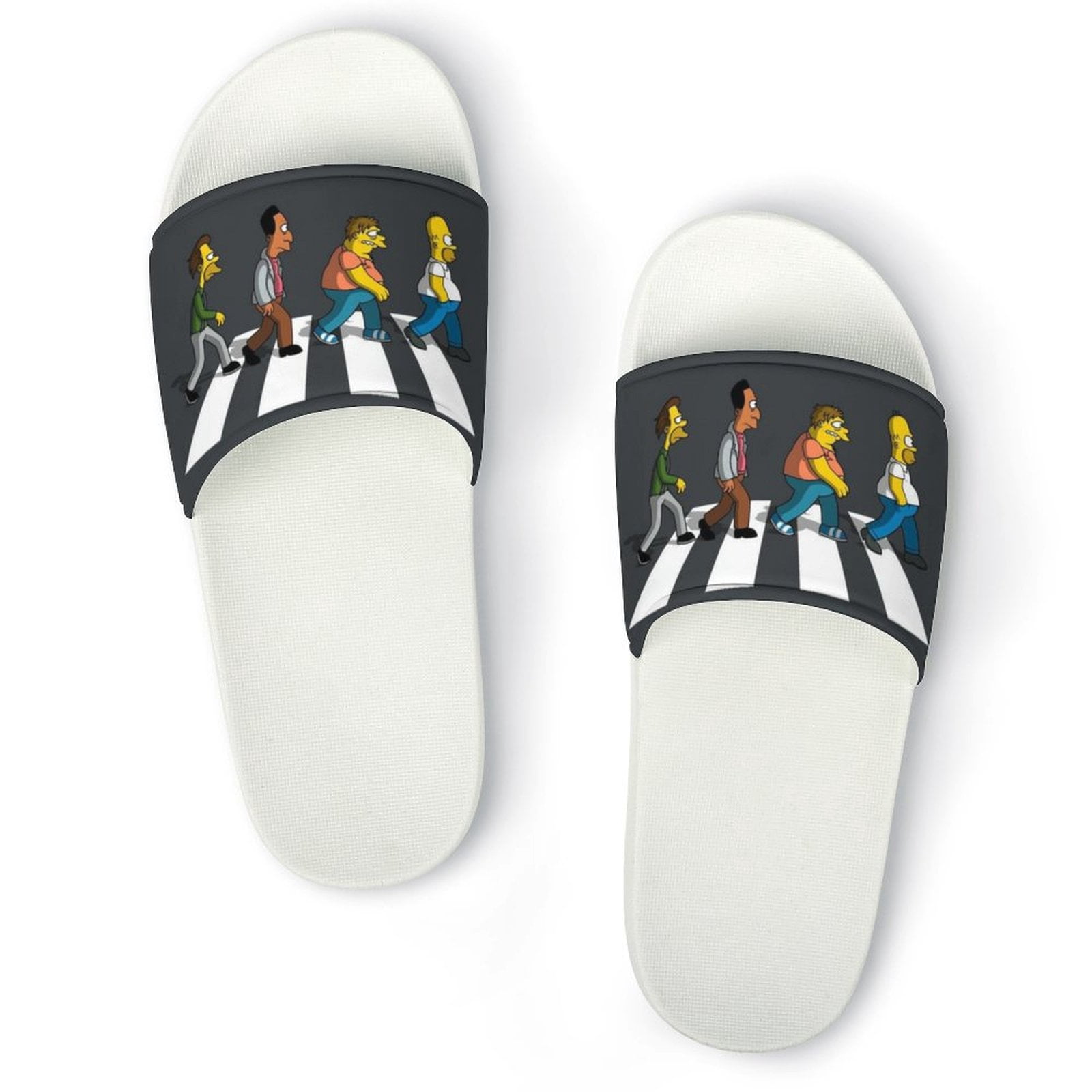 Simpsons Home Slippers Unisex House Sandals Breathable PVC Slides for ...