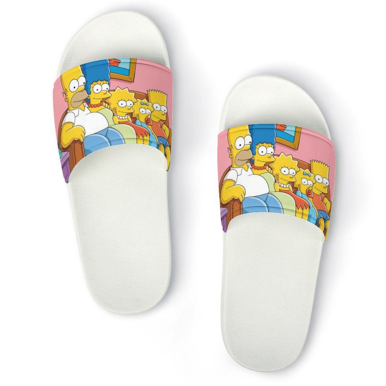 Simpsons Home Slippers Unisex House Sandals Breathable PVC Slides for ...