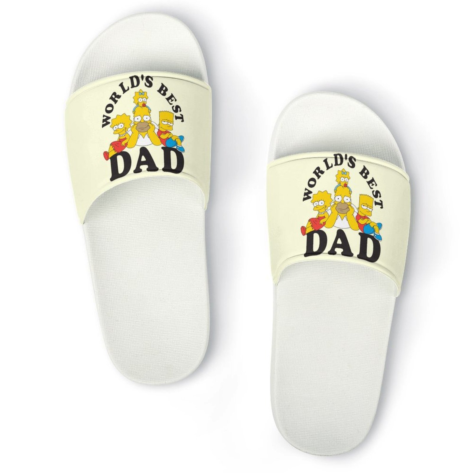Simpsons Home Slippers Unisex House Sandals Breathable PVC Slides for ...