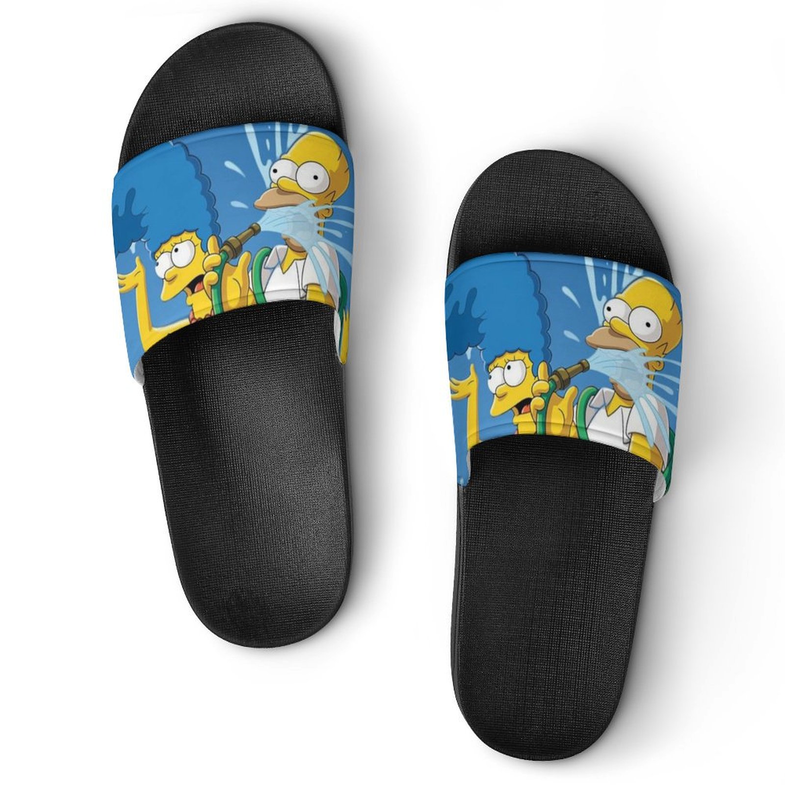Simpsons Home Slippers Unisex House Sandals Breathable PVC Slides for ...